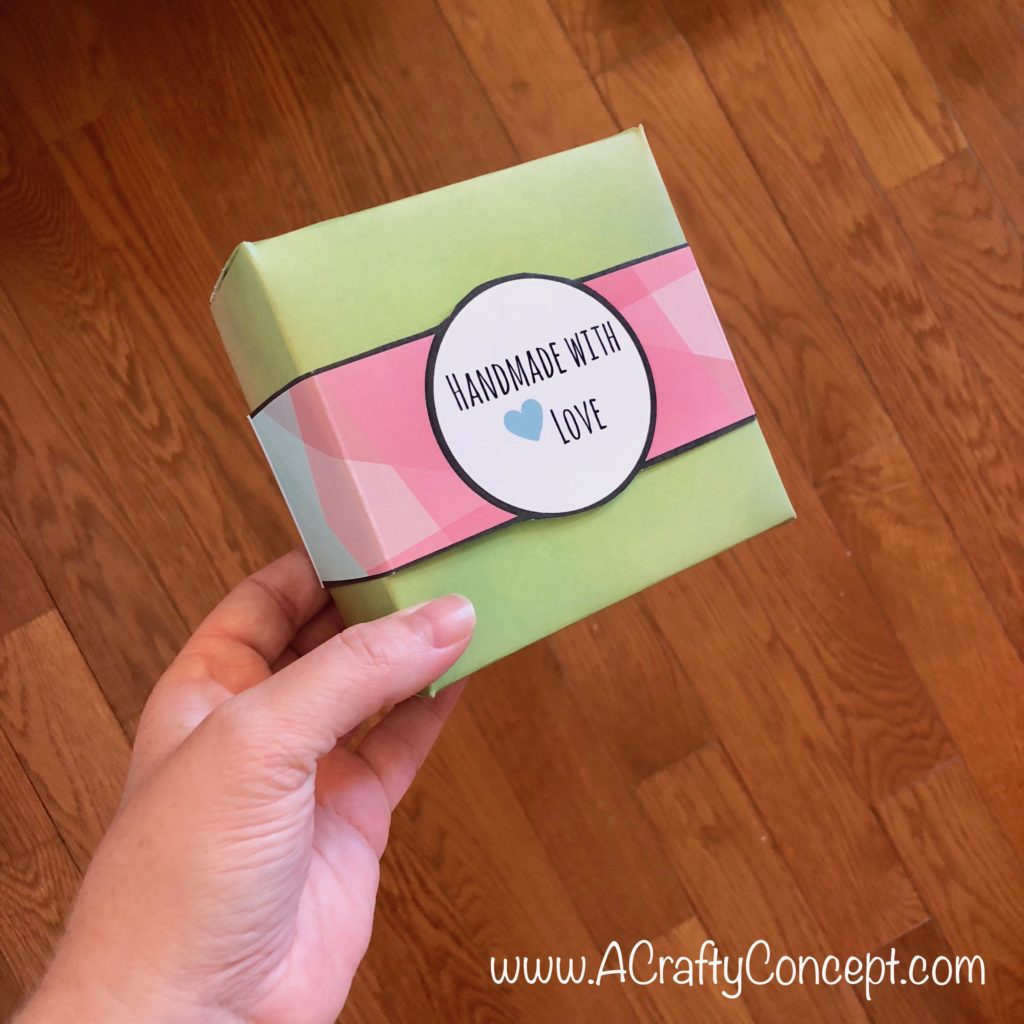 5 Ways to Use "Handmade with Love" Wrap Labels - A Crafty Concept