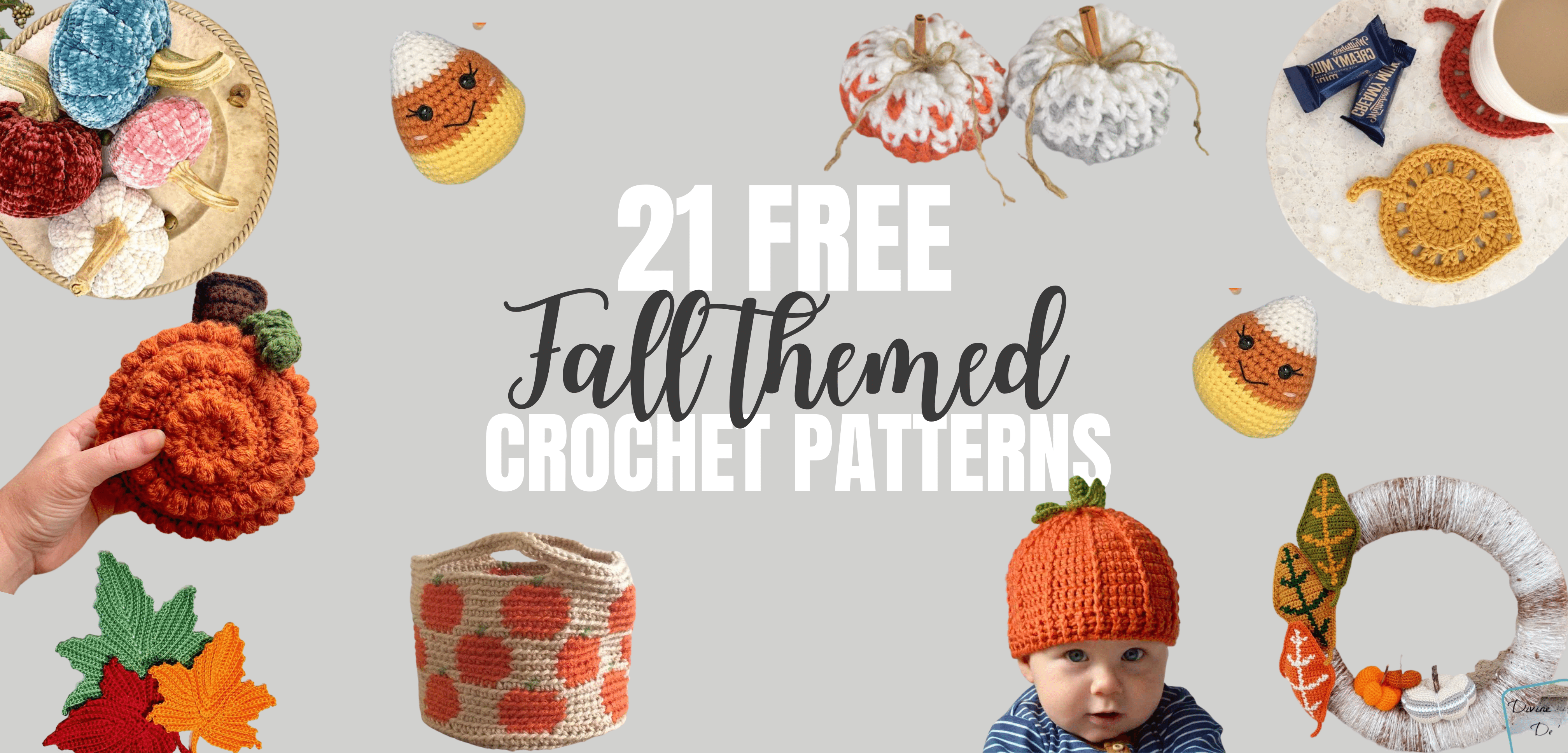21 Fall Crochet Patterns to Make This Season - A Crafty Concept