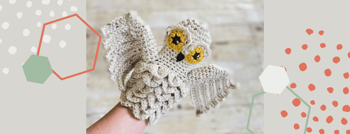 How to Make a Crochet Owl Puppet- Free Pattern - A Crafty Concept