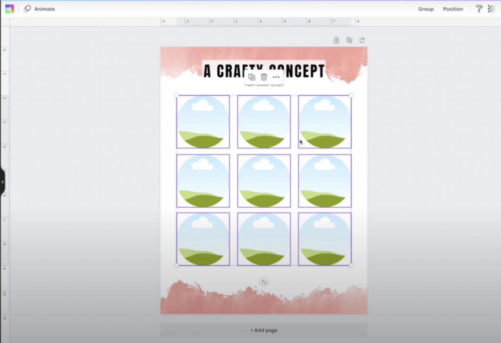 DIY Yarn Color Chart- How to Make a Free Yarn Color Chart on Canva - A ...