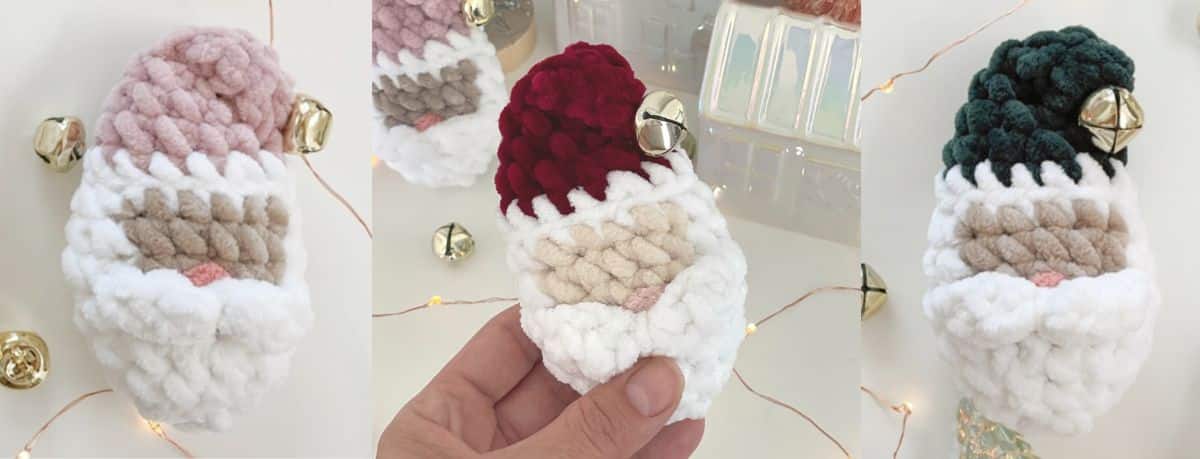 How to make an easy Crochet Santa - Free Crochet Santa Pattern - A ...